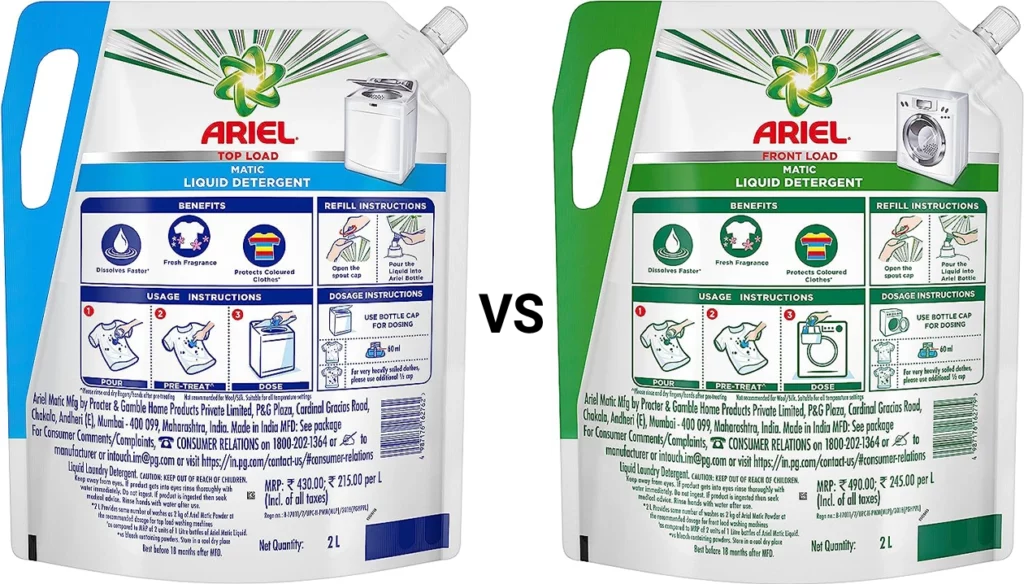 detergent liquid front load